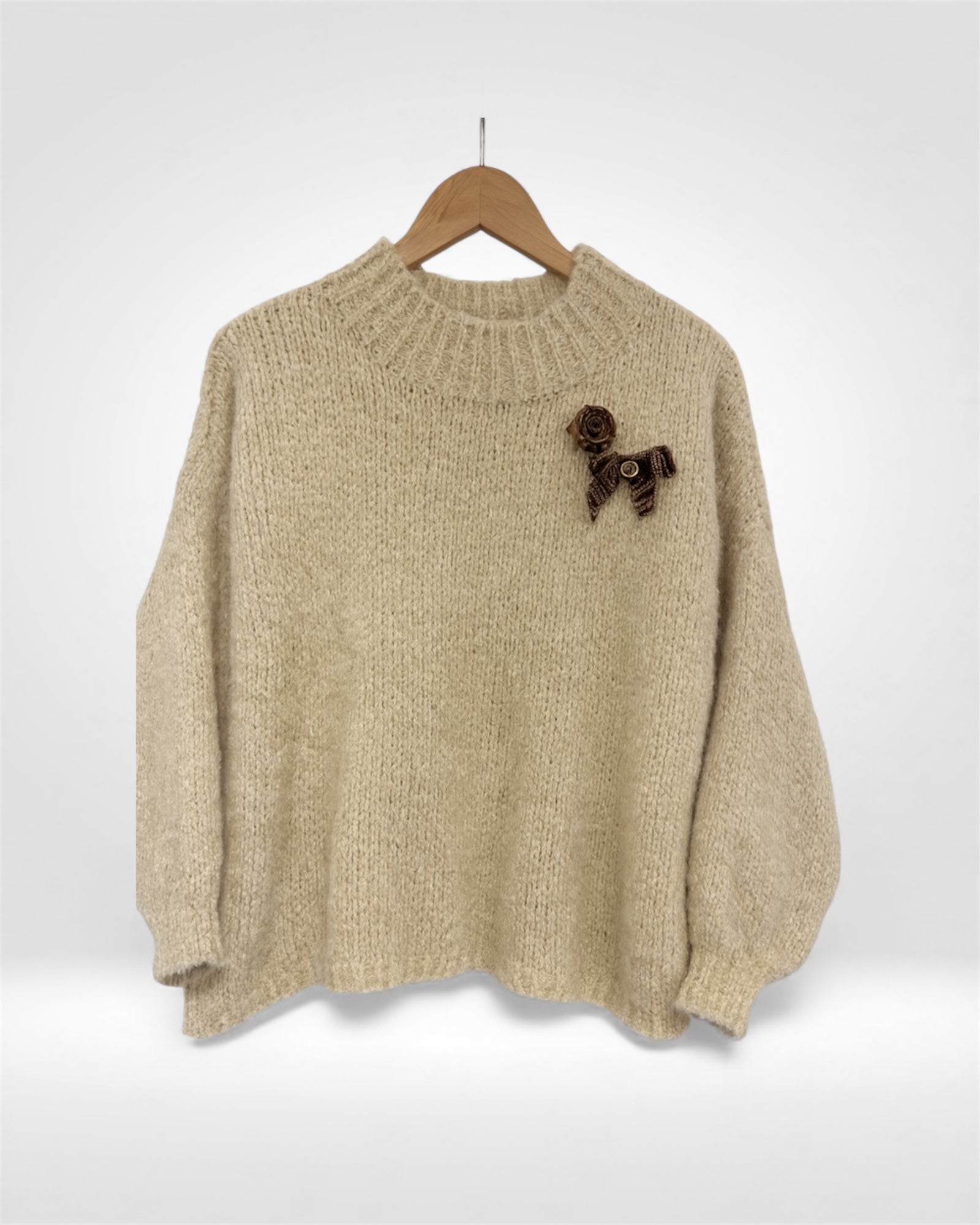 Cozy Charm Knit Jumper – Coco Blush Boutique